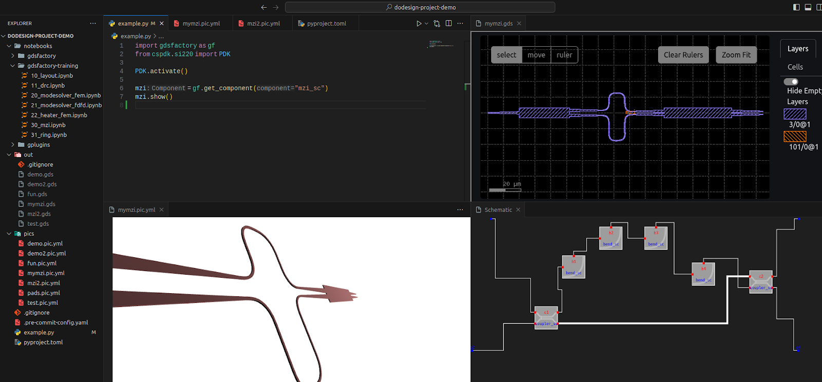 GDS Factory I Innovative Photonic IC Design Software